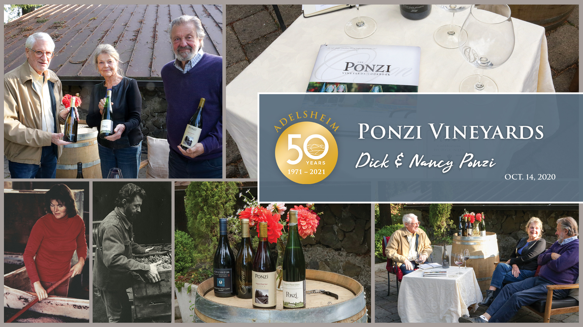 DICK & NANCY PONZI – Oregon Wine History Archive